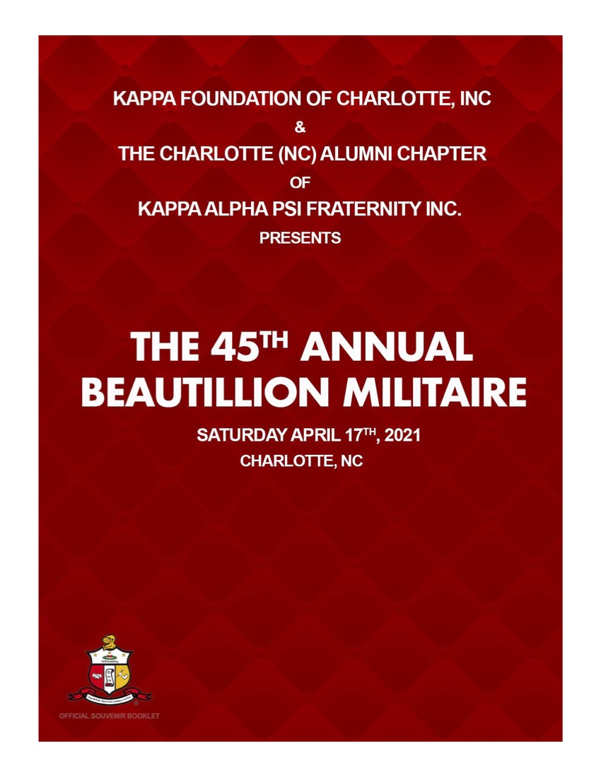 Beautillion Militaire Scholars – Kappa Foundation of CHARLOTTE
